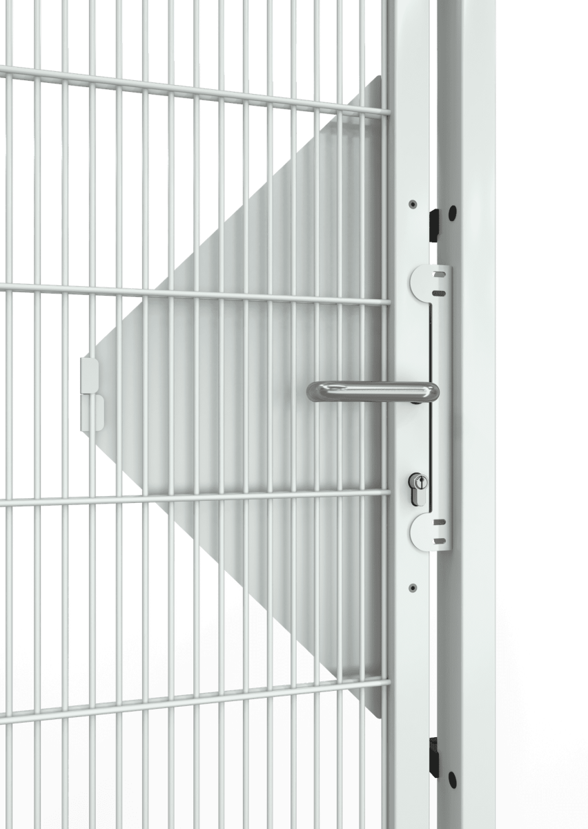 1 FLG. DREHTÜR DIN RECHTS ECONFENCE® HIGH LINE TS01 1000x2400 RAL 7035 | Maschinenschutz ...